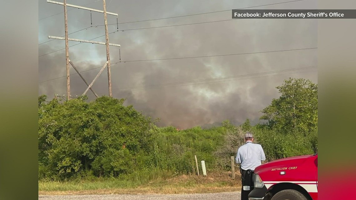 Hwy 73 shut down in both directions as firefighters work to contain ...