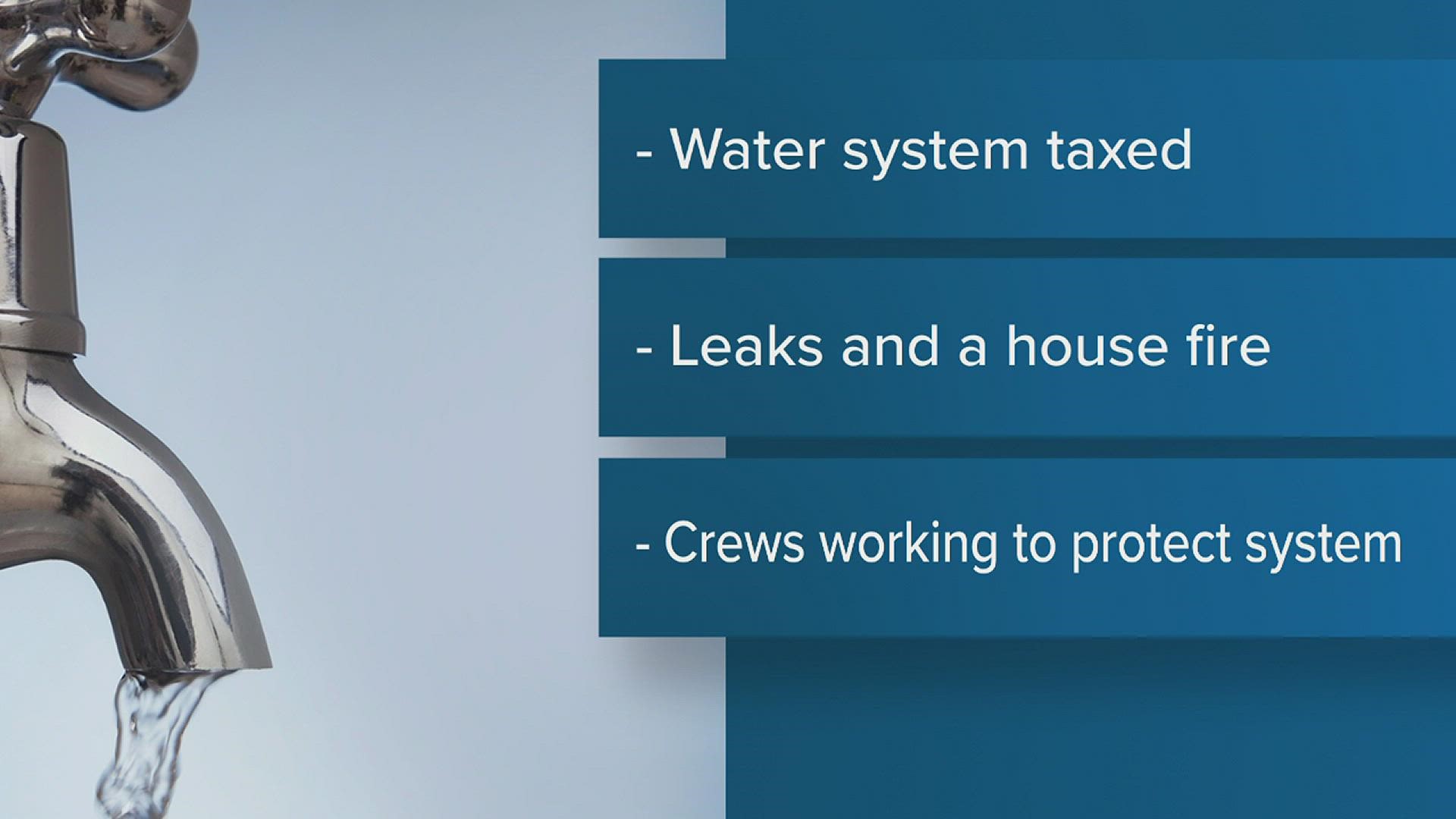 Nederland water system update | 12newsnow.com