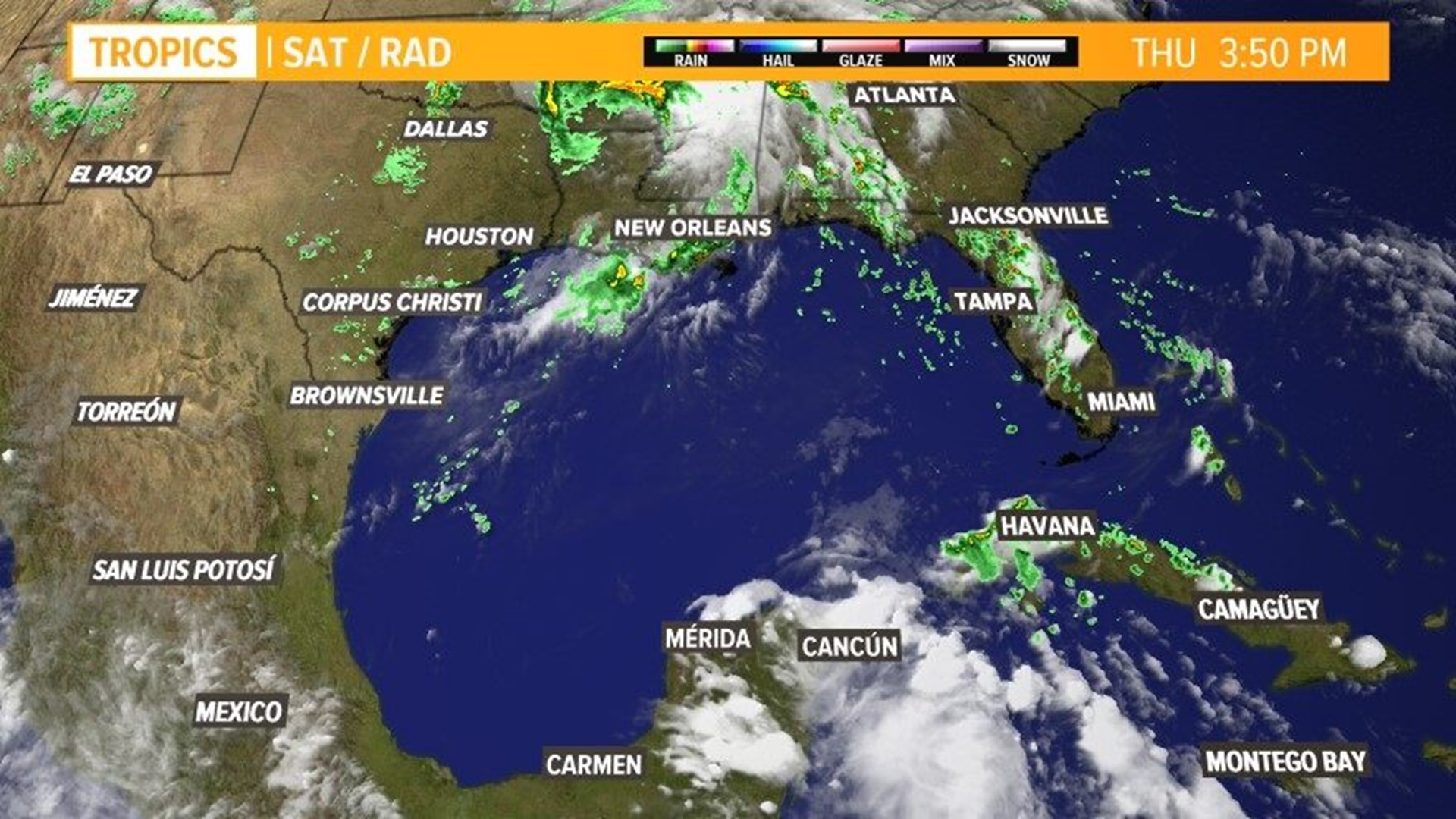 Hurricane Laura spaghetti models, forecast track | 12newsnow.com