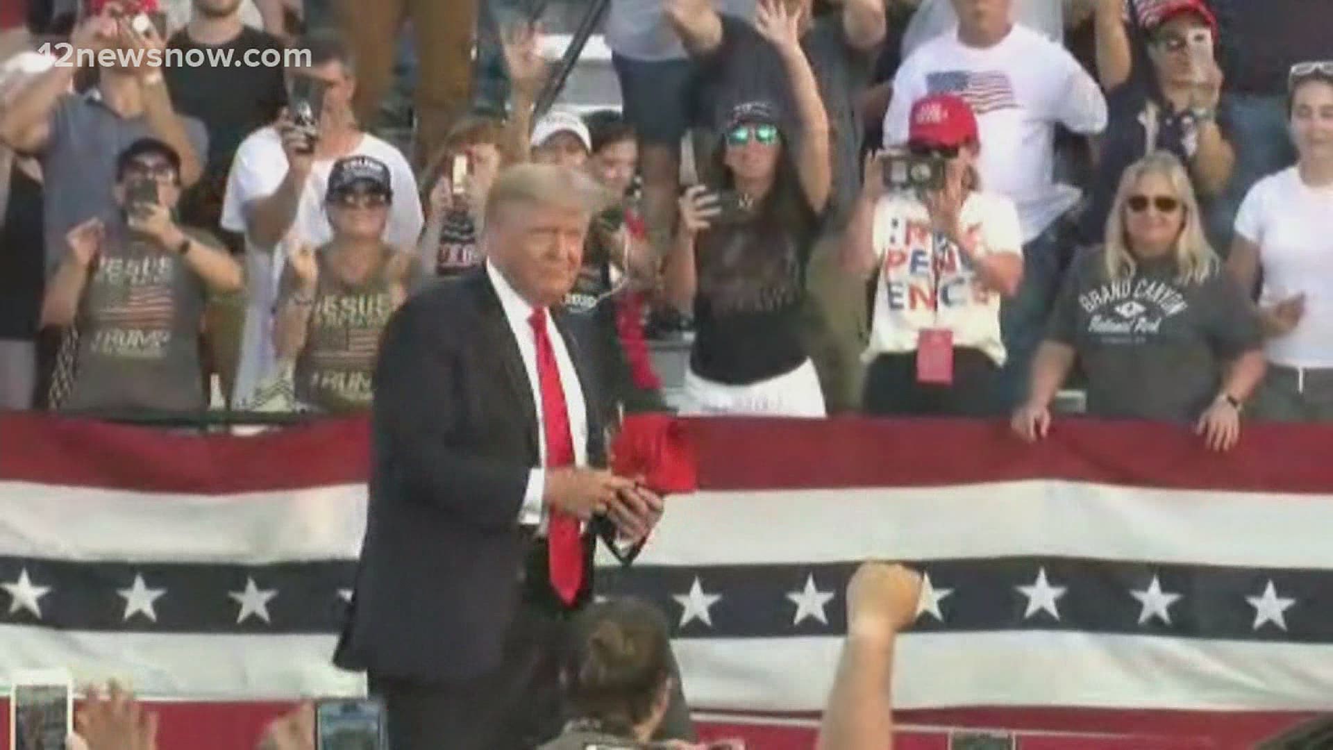 Donald Trump held, "Save America Rally, in Ohio | 12newsnow.com