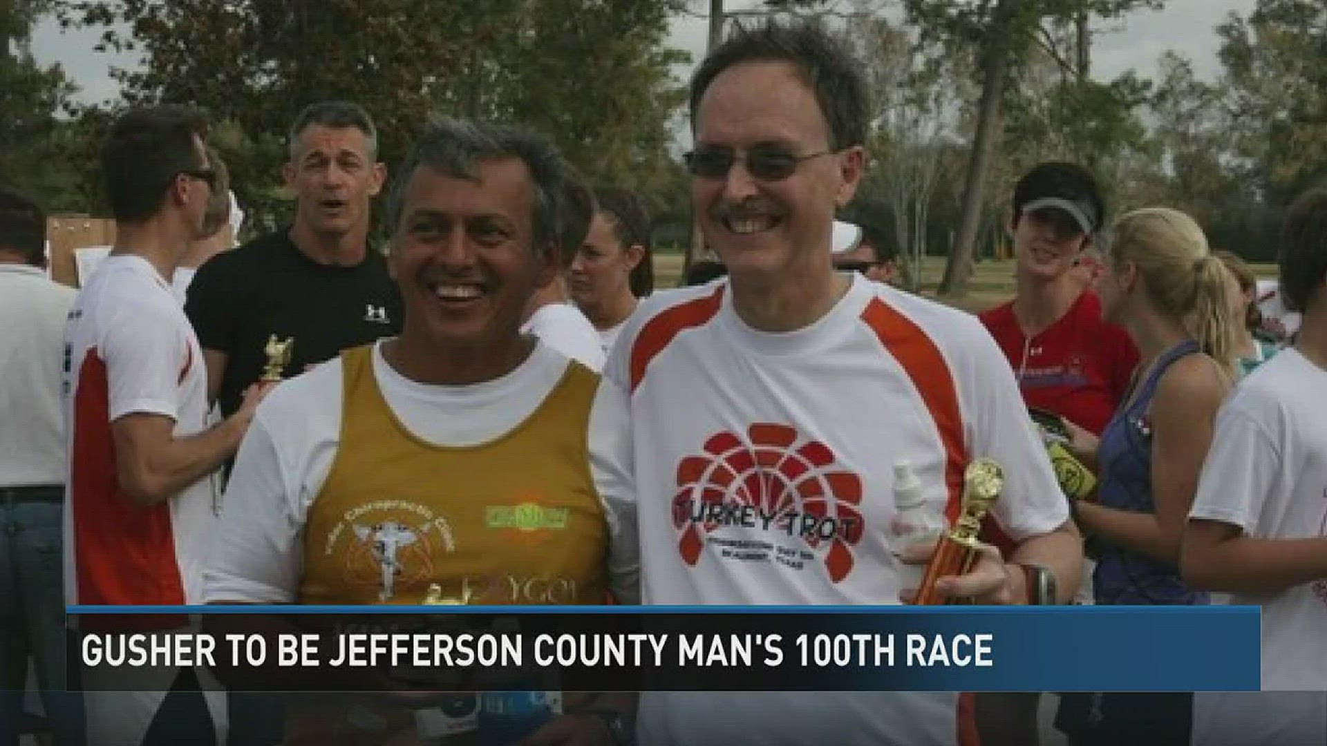Gusher to be Jefferson County man's 100th marathon | 12newsnow.com