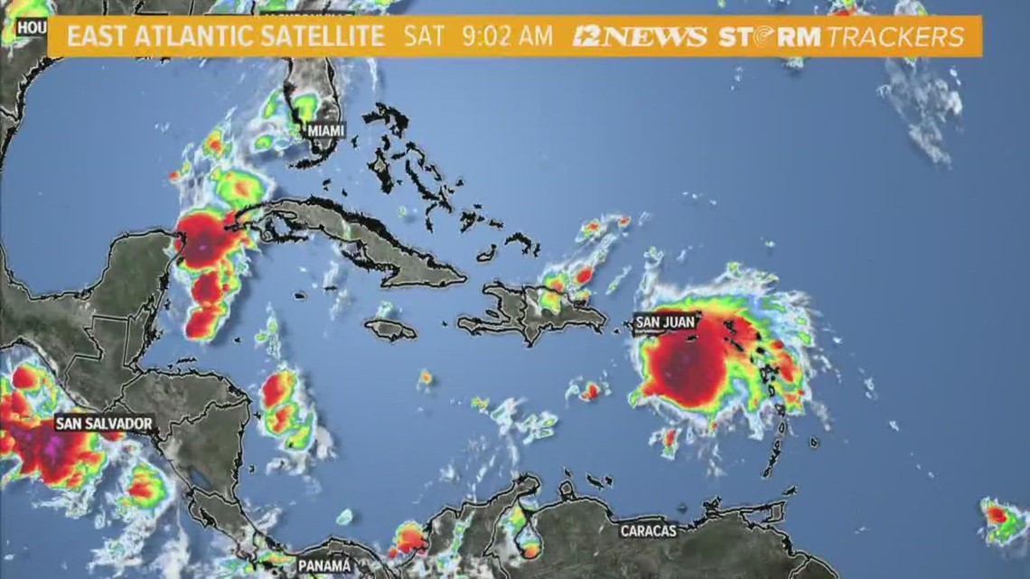 Saturday 10 AM Update: Tropical Storm Marco forecast to become ...