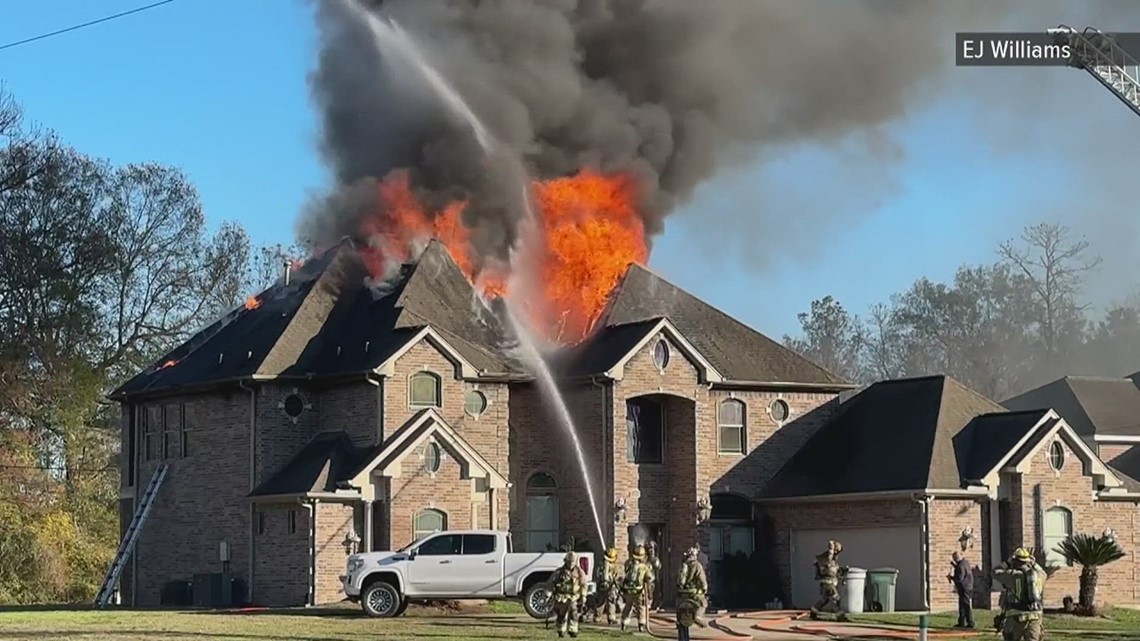 Beaumont home on Rue Drive engulfed in flames over the weekend ...