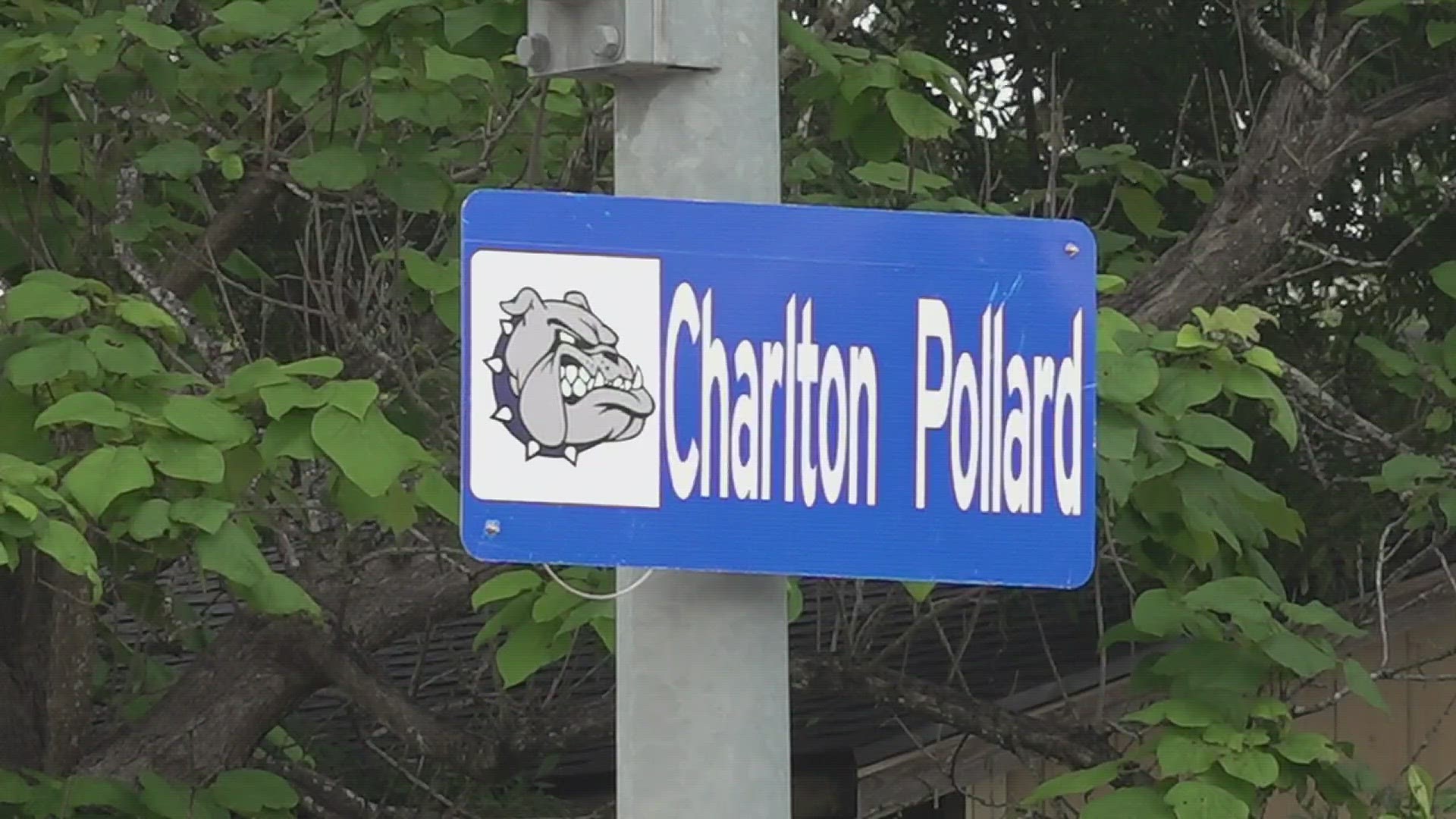 New sign unveiled in Charlton Pollard neighborhood in Beaumont's South ...