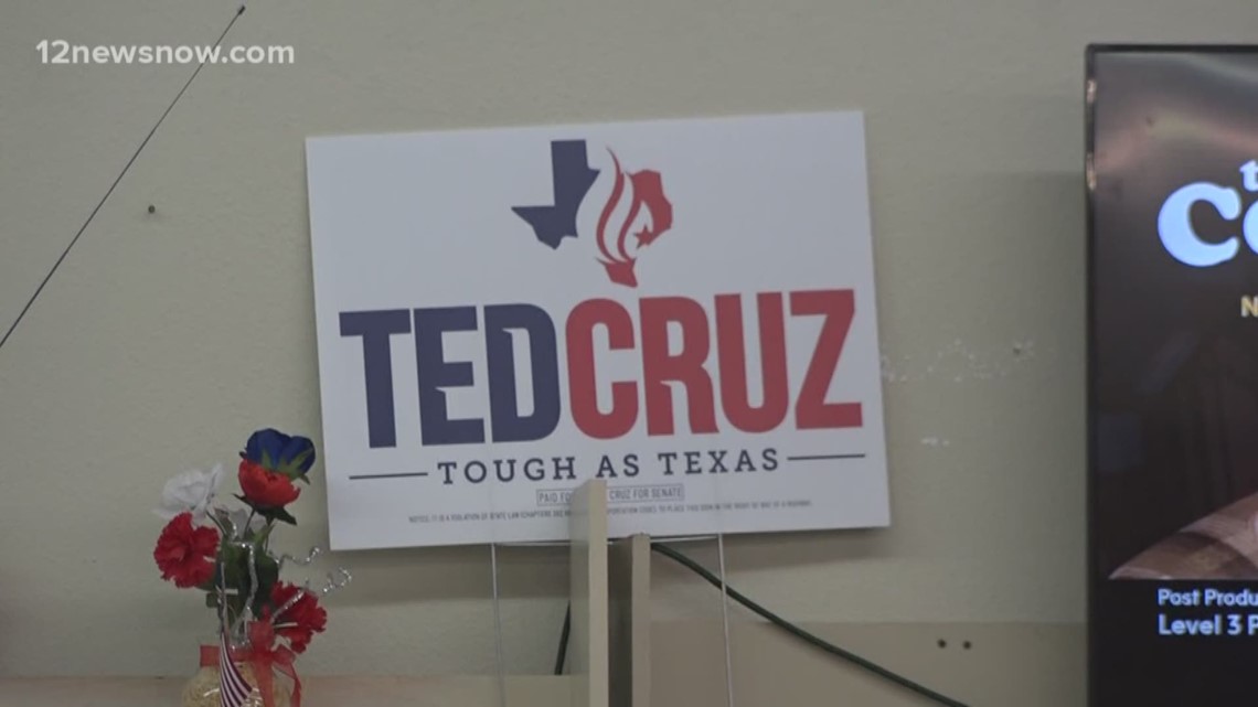 Beto signs being removed in Beaumont | 12newsnow.com