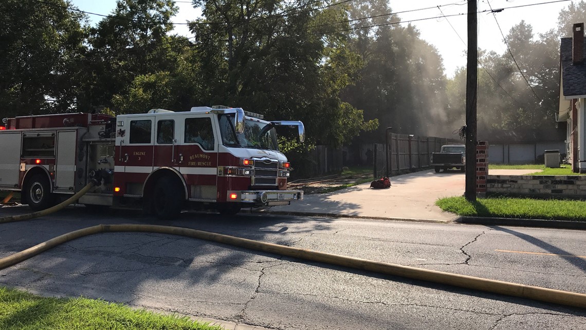 House catches fire in Beaumont's Avenues neighborhood | 12newsnow.com