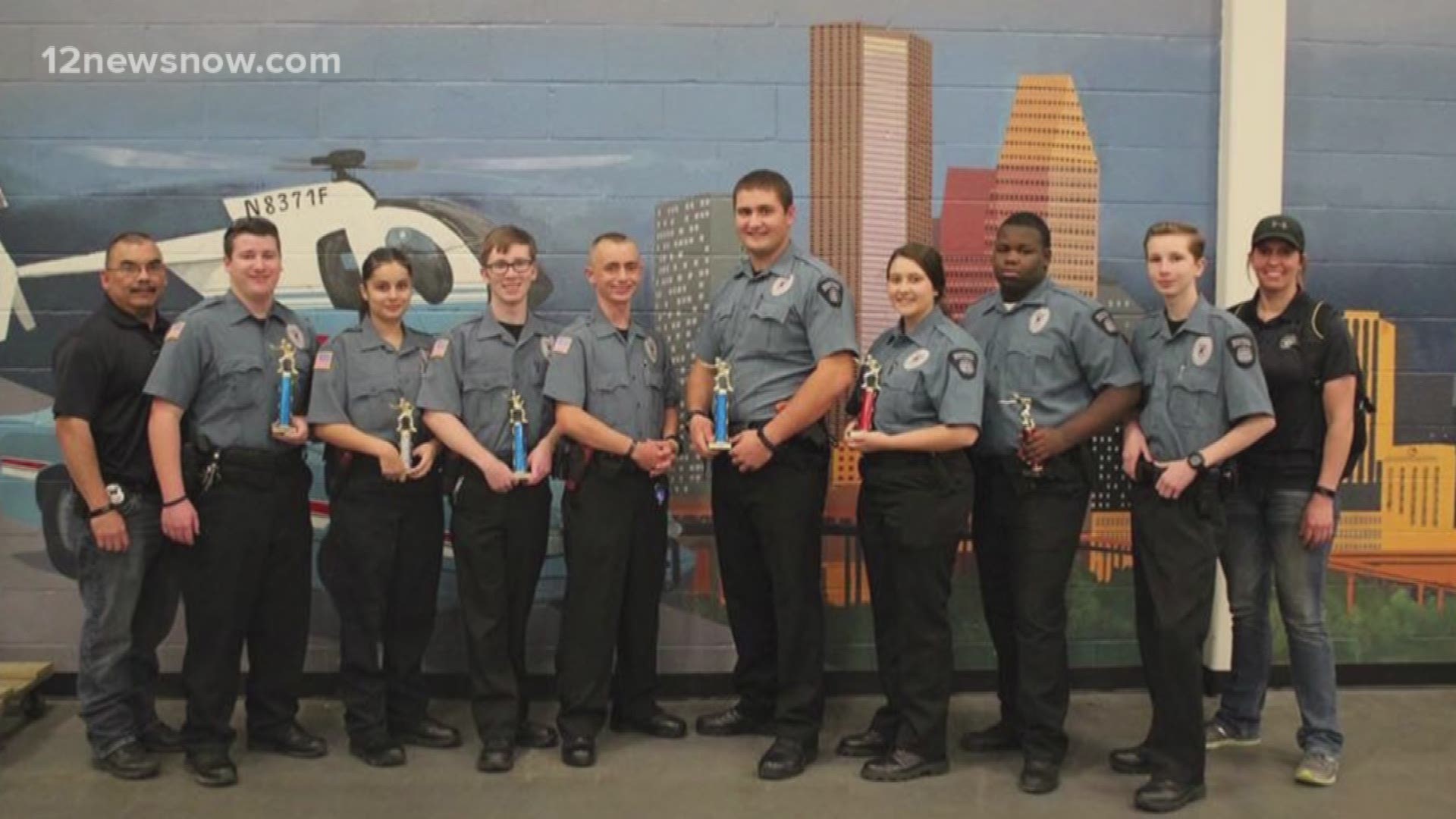 Beaumont Police Explorers place in six events in Houston competition ...