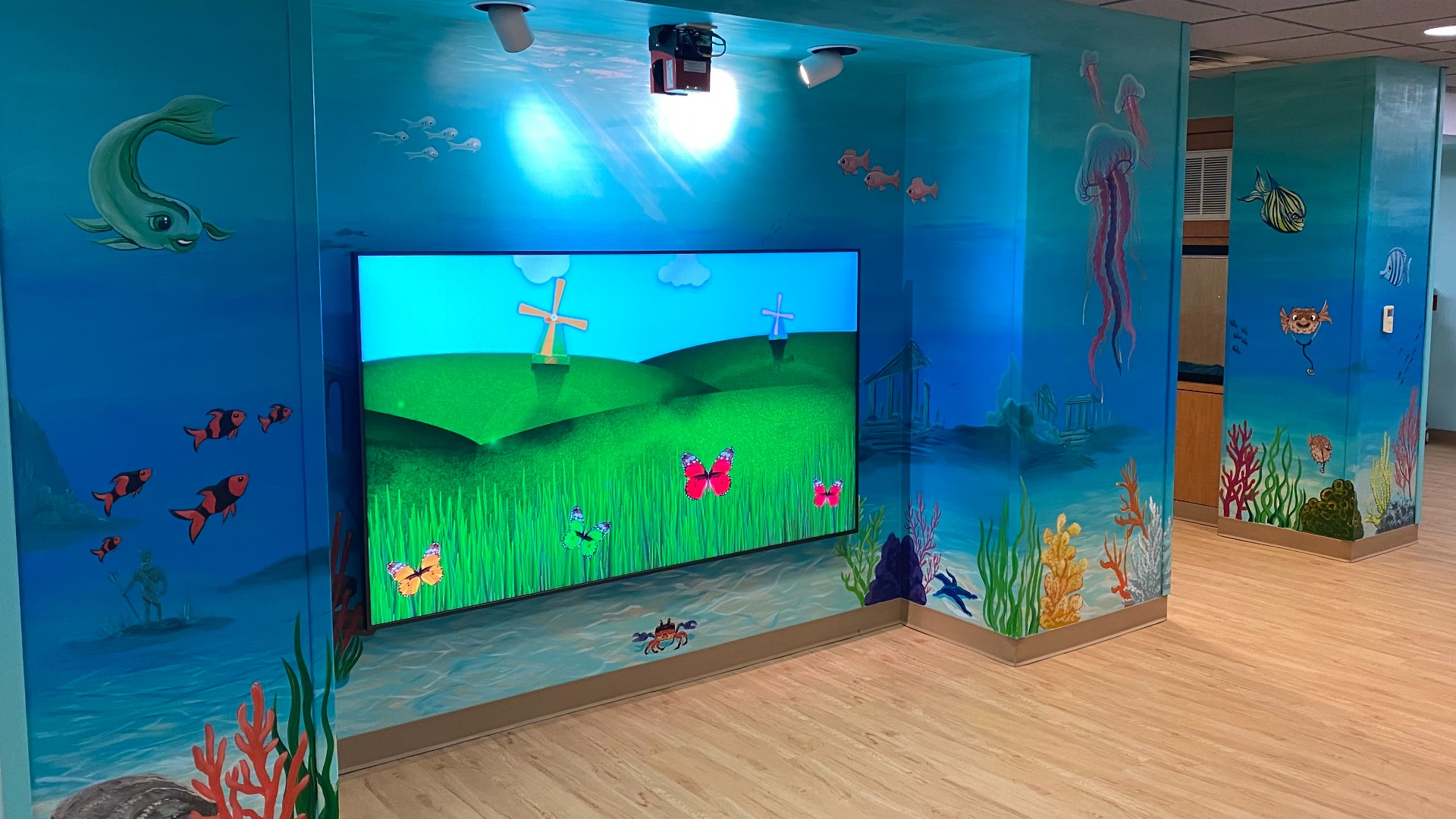 Pediatric Unit at CHRISTUS features 'under the sea' theme | 12newsnow.com