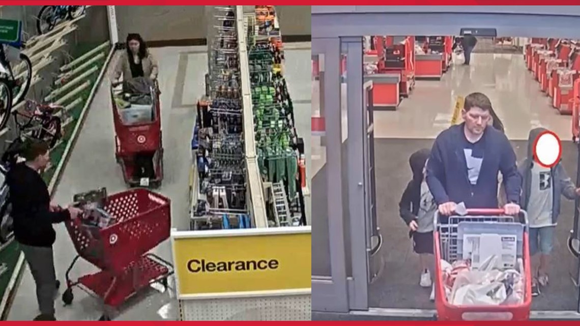 Port Arthur Police looking for man, woman accused of stealing in Target ...