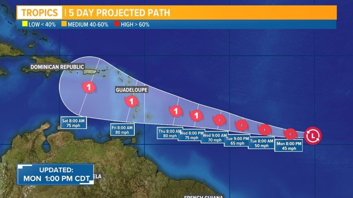 Tropical Storm Bret update: Storm expected to become hurricane ...