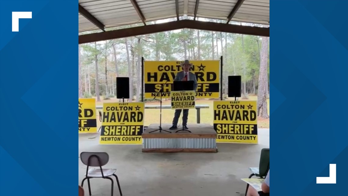 Colton Havard is running for Newton County Sheriff | 12newsnow.com