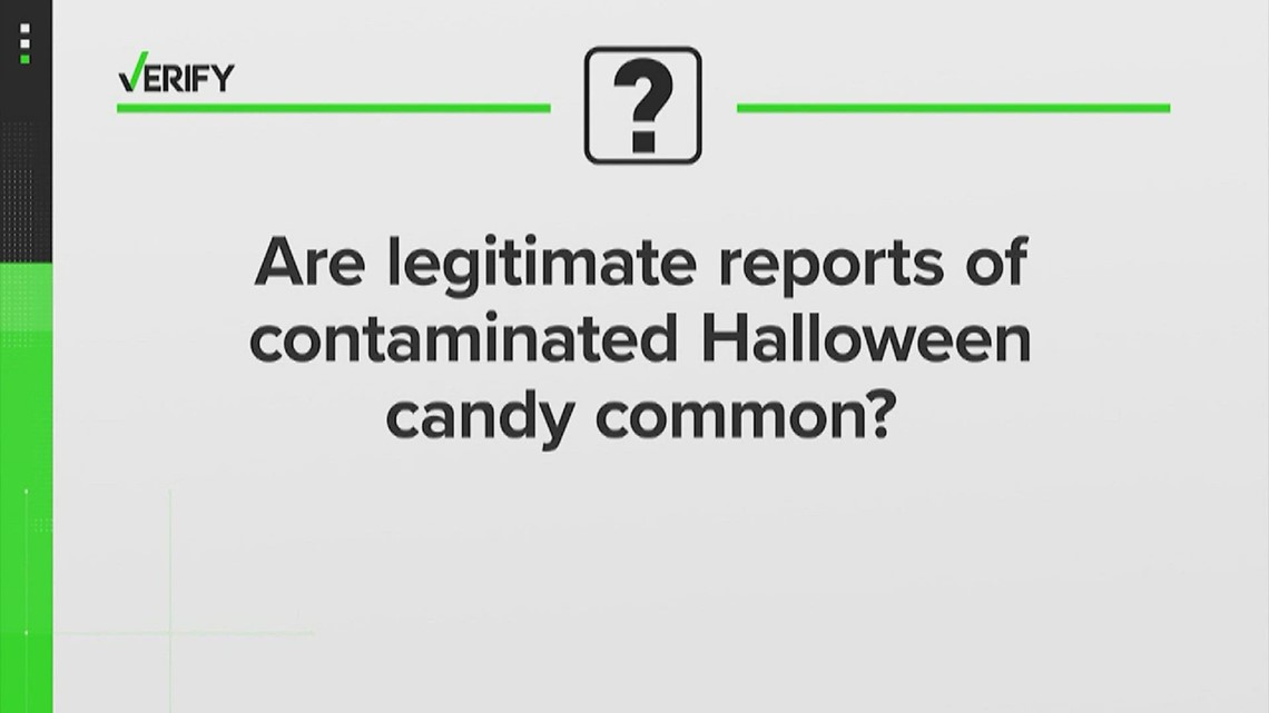 Verify | Are legitimate reports of contaminated Halloween candy common ...