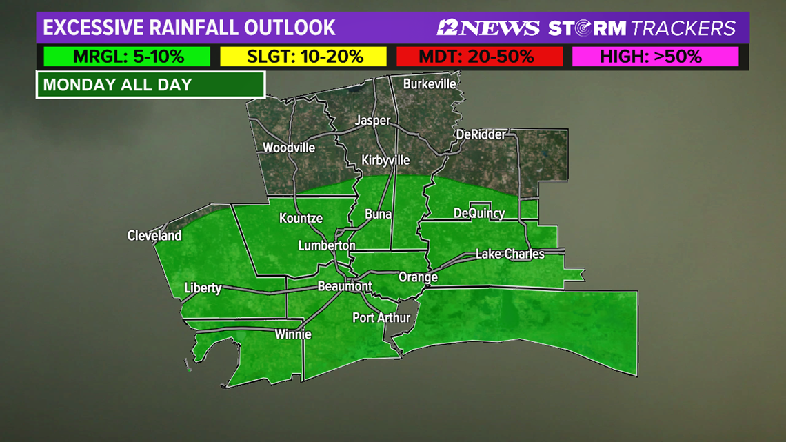 System expected to bring heavy rain to SE Texas early next week ...