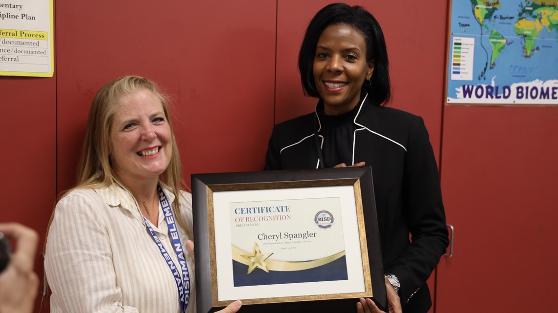 Region 5 names Beaumont ISD educator as Teacher of the Year | 12newsnow.com