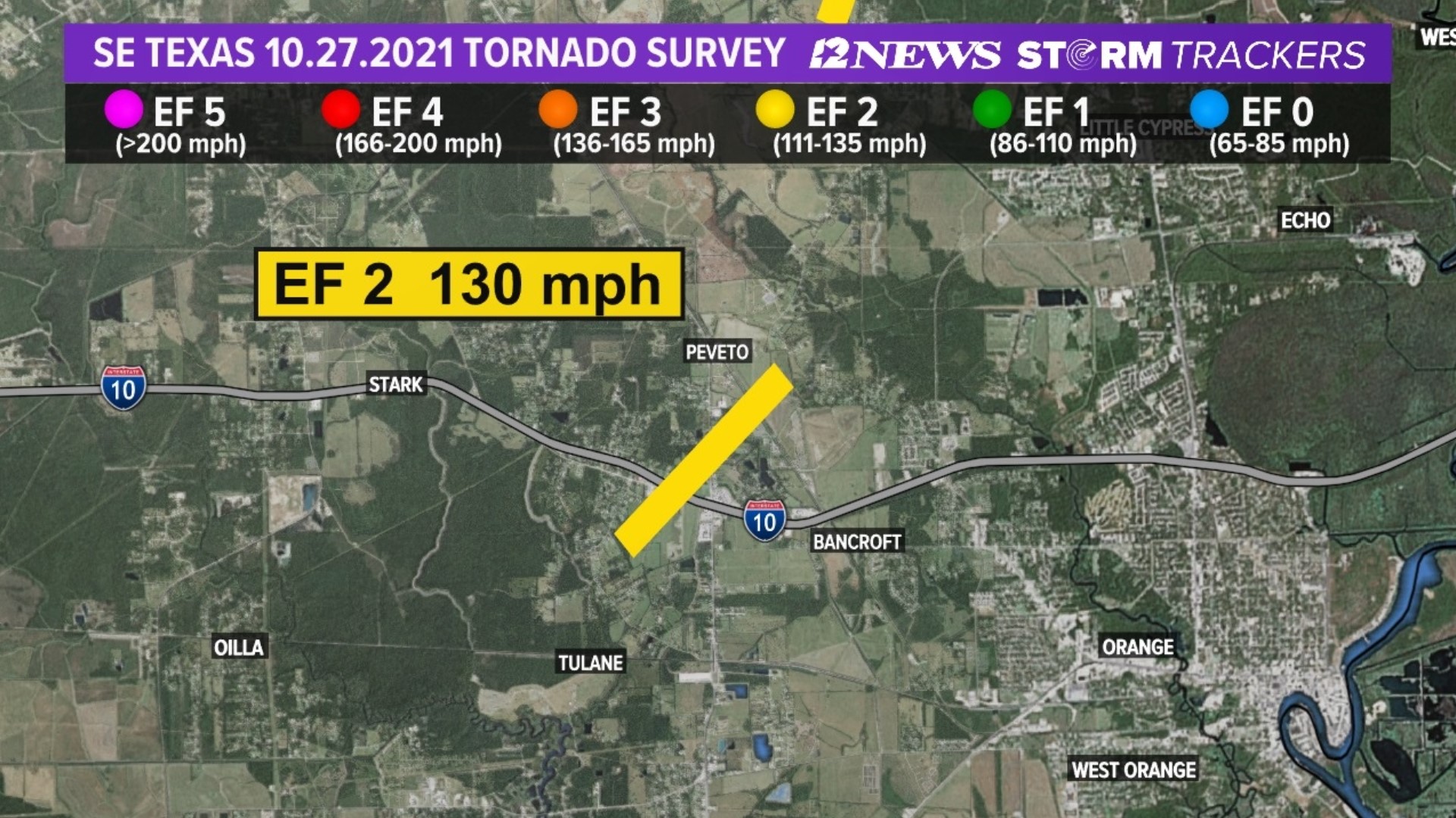 4 tornadoes hit parts of Jefferson and Orange County Wednesday ...