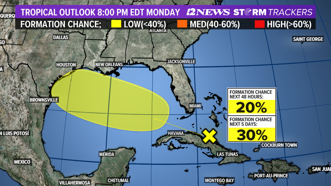 Wet forecast ahead, three tropical waves being watched | 12newsnow.com