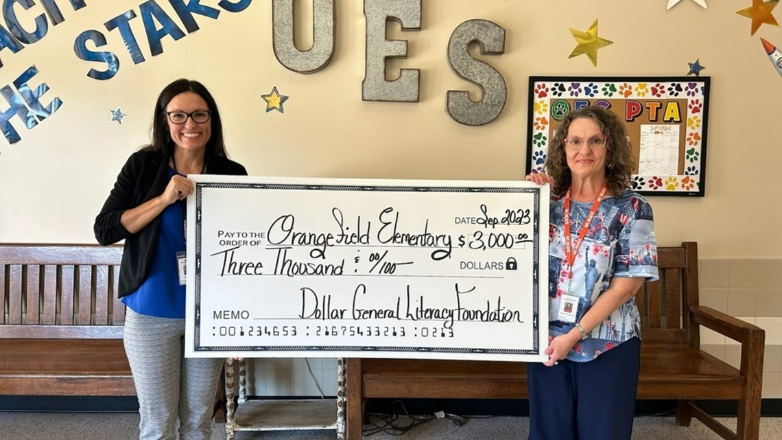 Orangefield elementary receives literary grant for library | 12newsnow.com