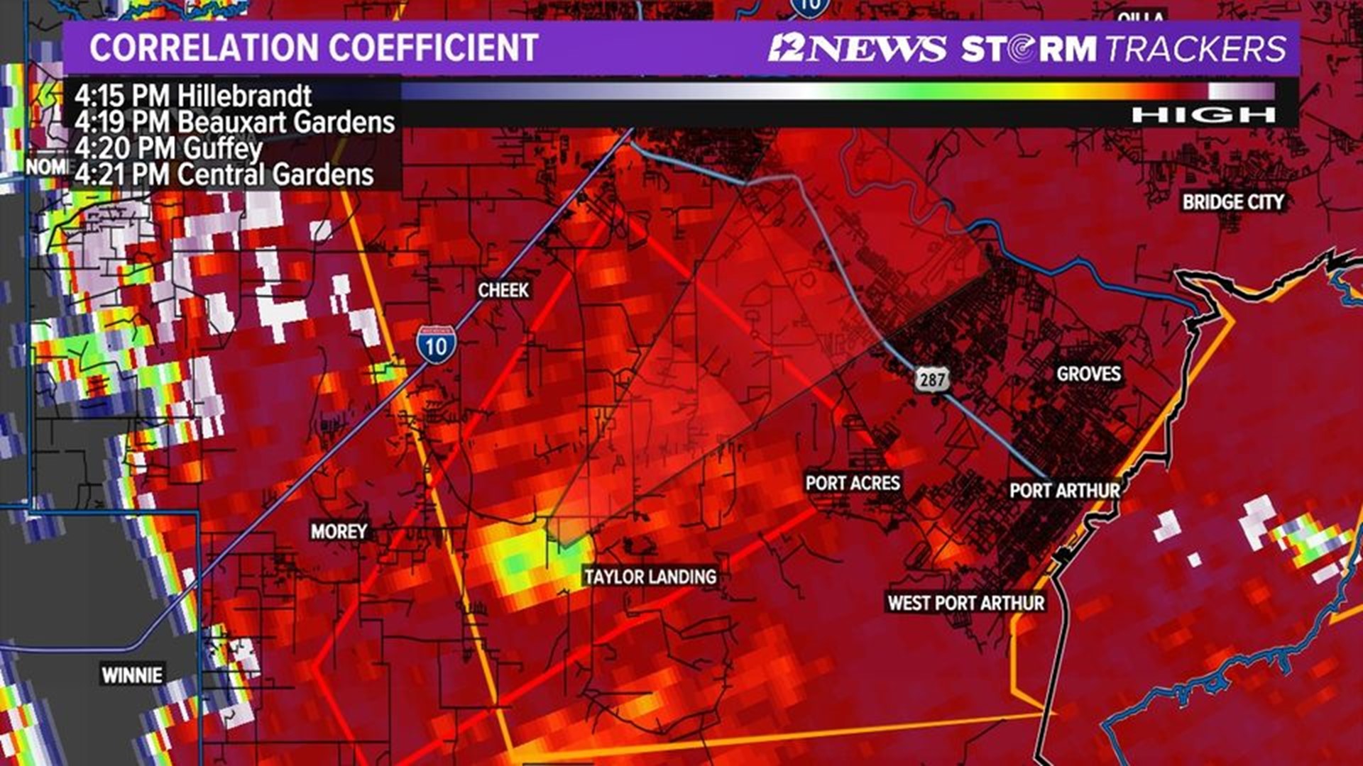 Weather Service confirms Tuesday tornado near Bridge City | 12newsnow.com