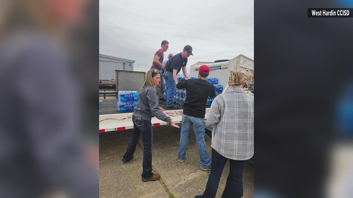 West Hardin brings supplies for famers affected by wildfires ...