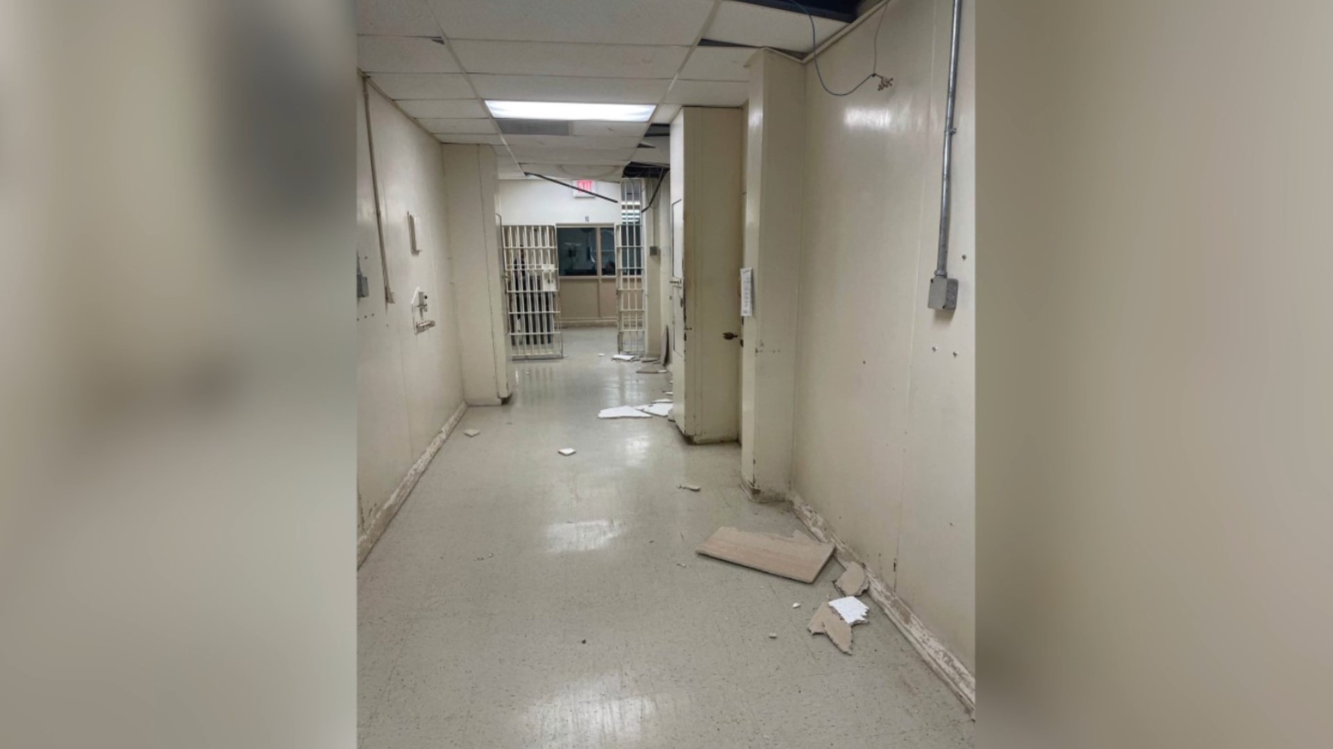 Images show damage left behind from inmate's escape attempt | 12newsnow.com