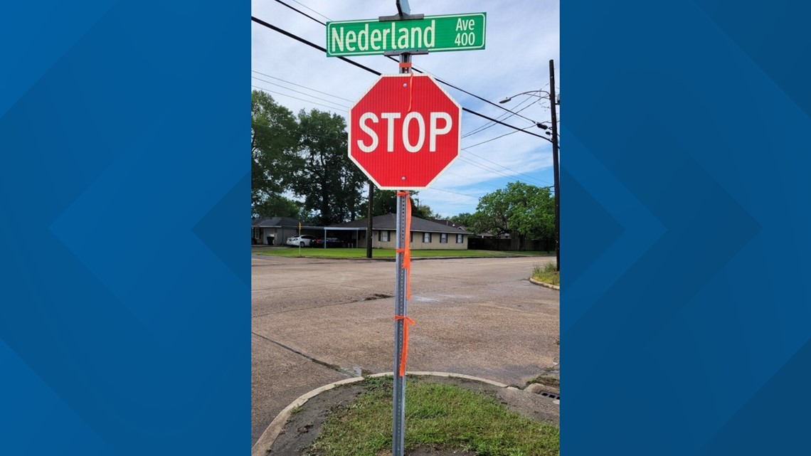 New stop sign added to Nederland intersection | 12newsnow.com