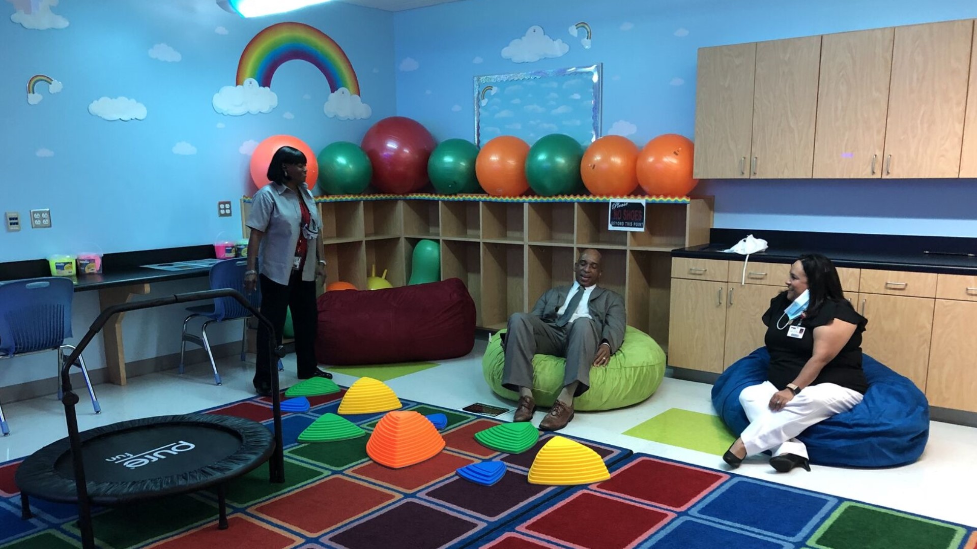 Sensory room for students at elementary school in Port Arthur ...