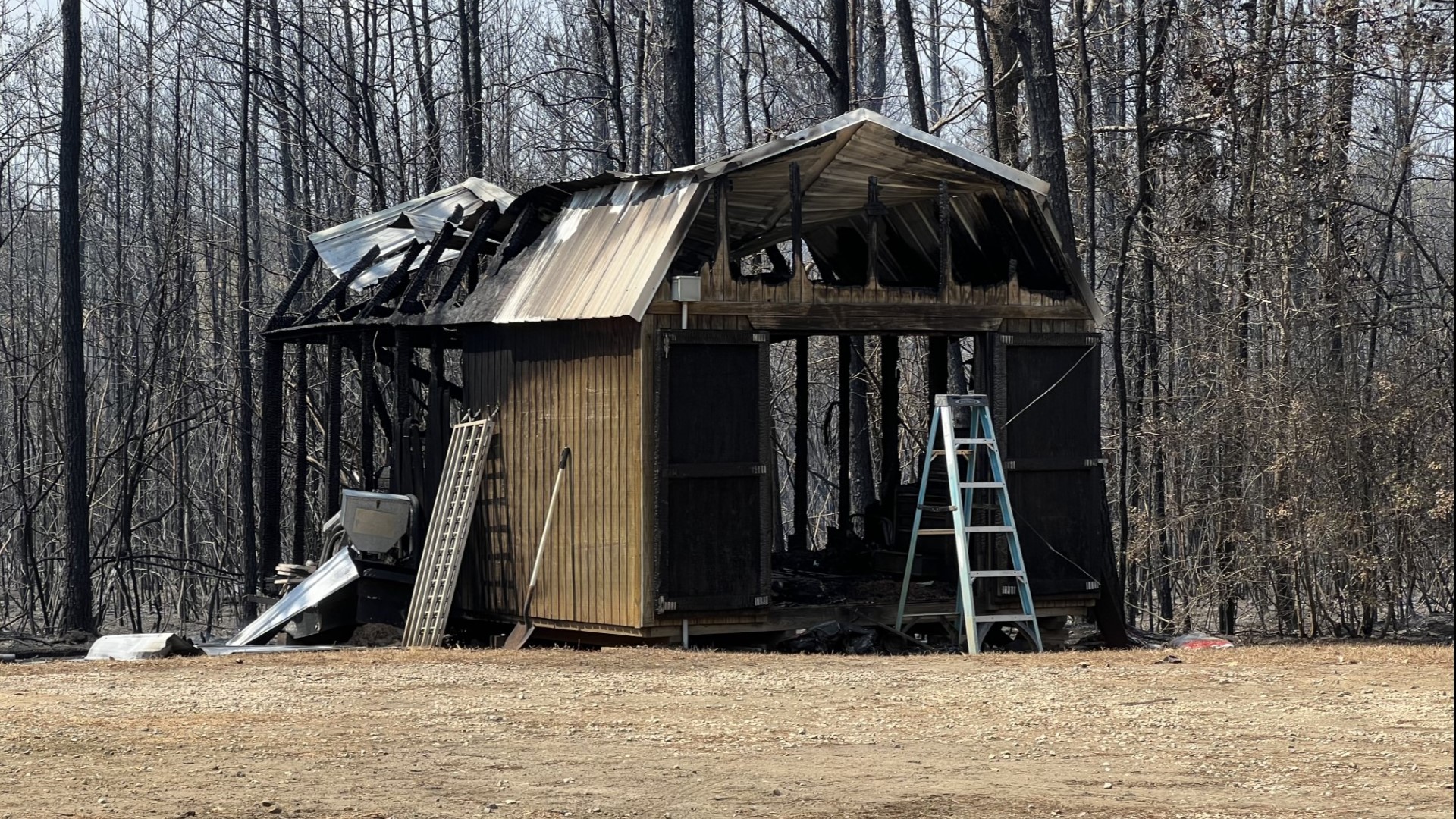 Jasper County fire 95% contained, has burned 3,500 acres | 12newsnow.com