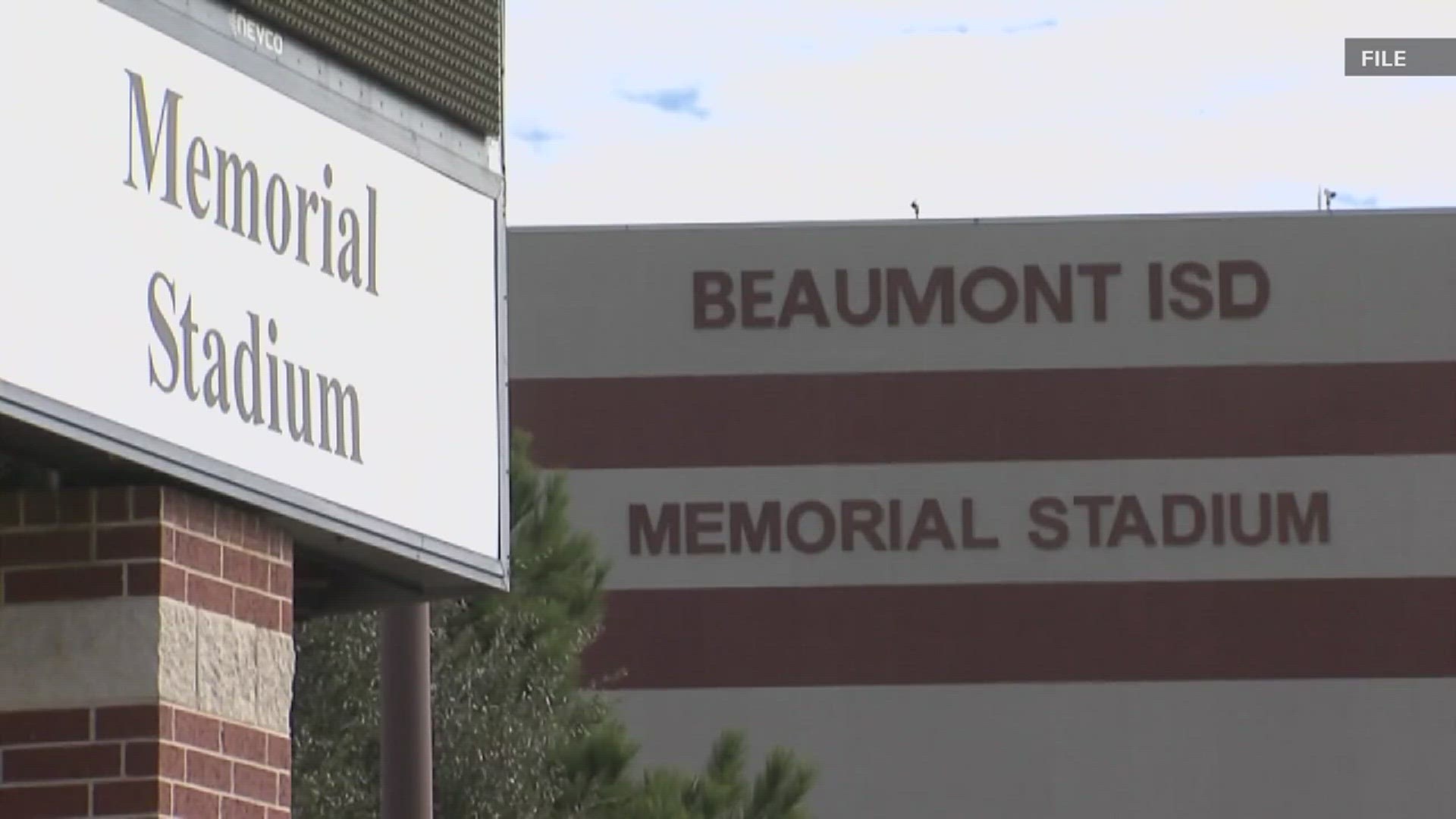 Doggett outlines signage rebranding details for Beaumont ISD Memorial Stadium | 12newsnow.com