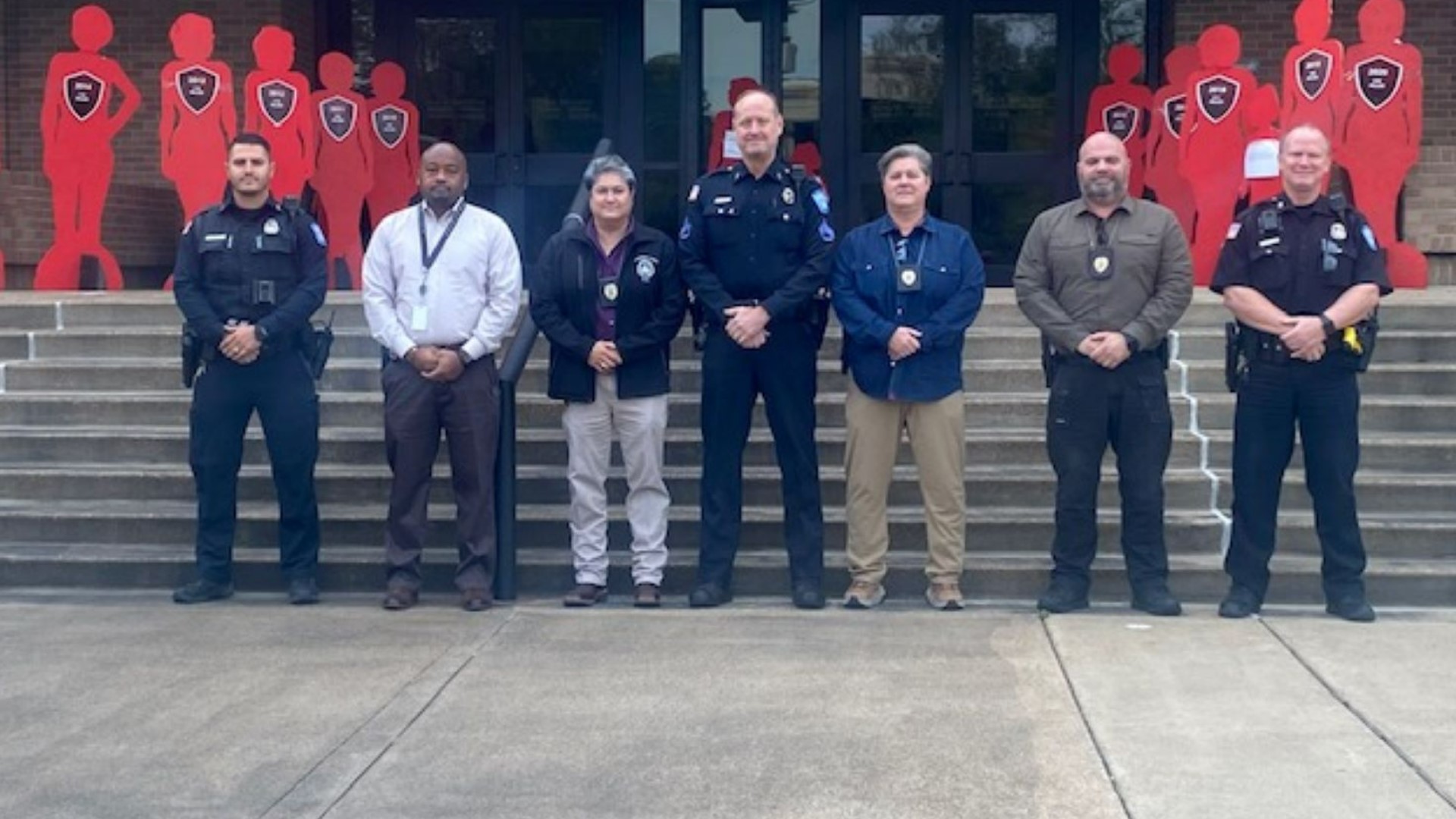 Exhibit at Beaumont PD honors victims of domestic violence | 12newsnow.com