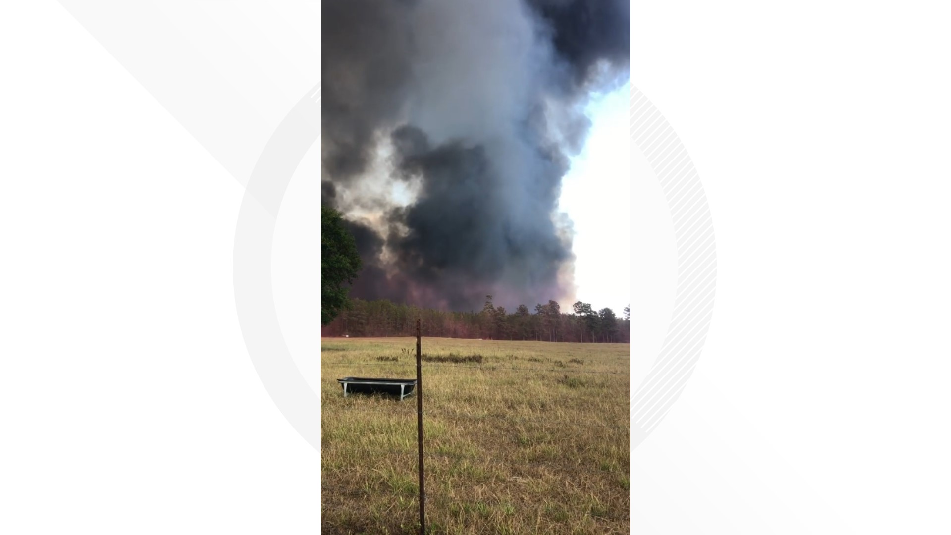 Jasper County fire 95% contained, has burned 3,500 acres | 12newsnow.com