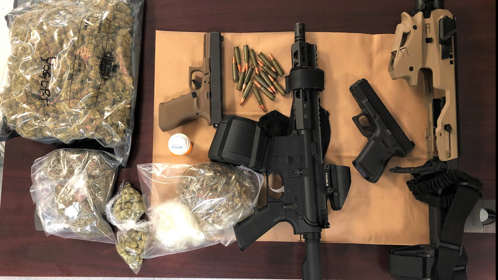 Marijuana, guns seized during gang member arrest in Port Arthur ...