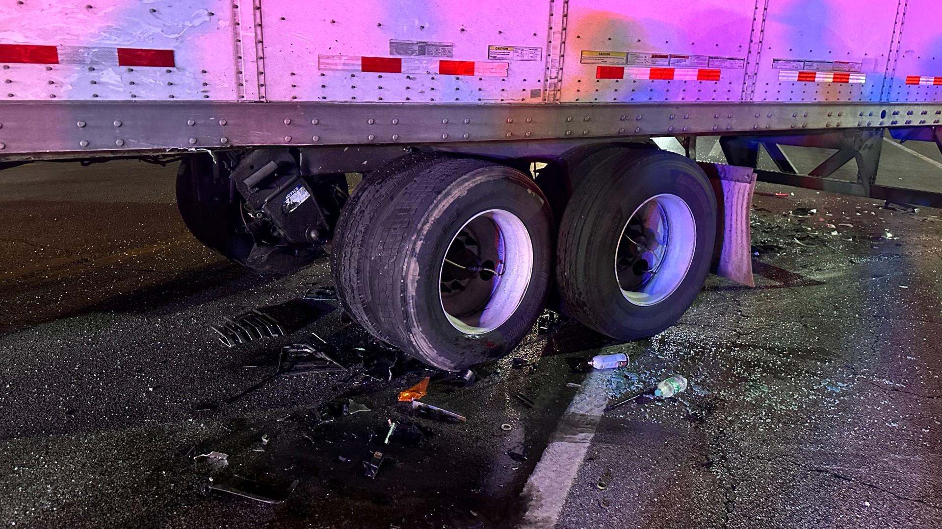 Highway 62 southbound closed after 18-wheeler collision | 12newsnow.com