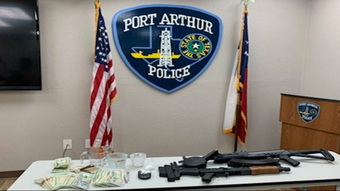 1 man arrested after drugs, guns seized from Port Arthur home ...