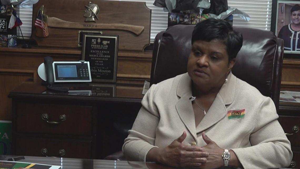 Beaumont Mayor Robin Mouton says Juneteenth is time to celebrate ...