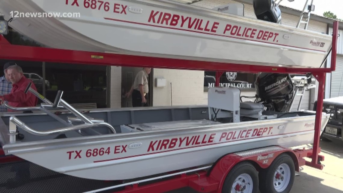 City of Kirbyville receives two swift water rescue boats; transport ...