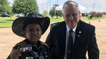 Devarjaye Daniel sworn in as TDCJ correctional officer | 12newsnow.com