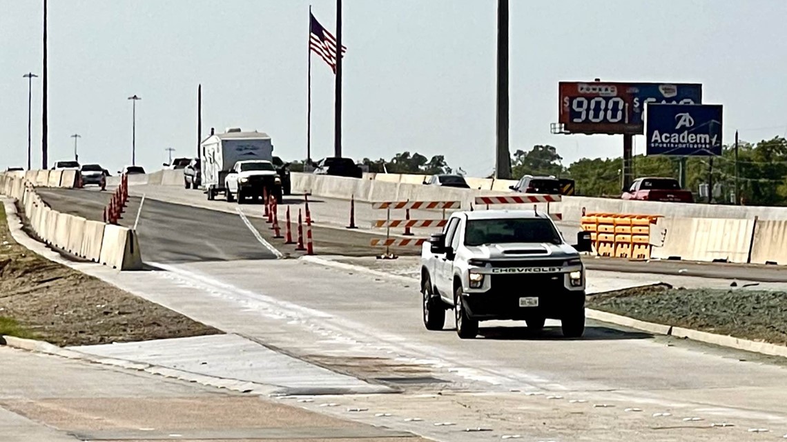 South U.S. 69 Dowlen exit, on ramp near to close for 3 months ...