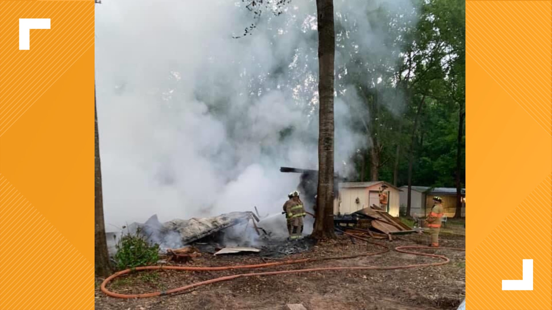 Accidental fire destroys mobile home Saturday morning | 12newsnow.com