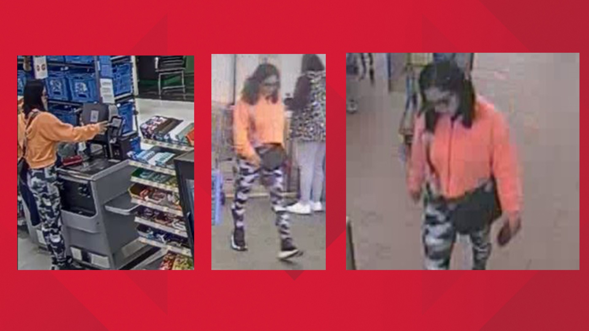 PAPD need public's help identifying suspected Walmart thief | 12newsnow.com