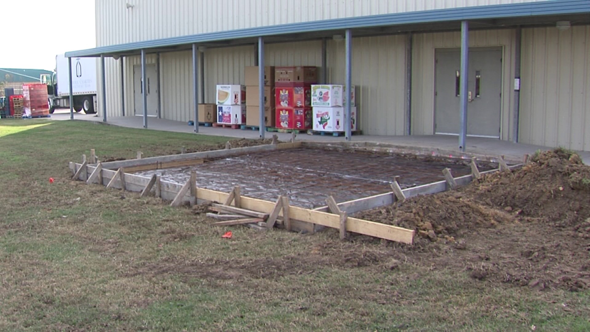 Southeast Texas food pantry building walk-in freezer | 12newsnow.com
