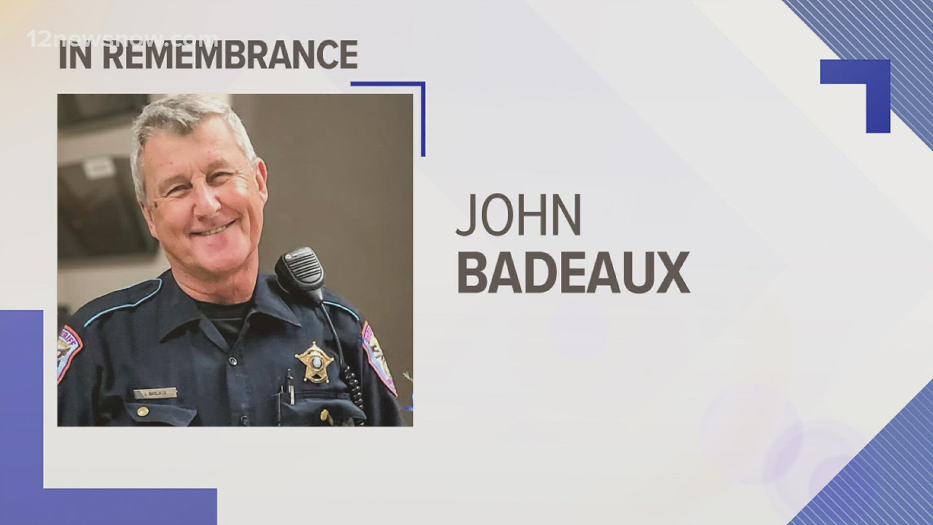 Remembering Deputy John Badeaux 1 year after his COVID-19 battle ...