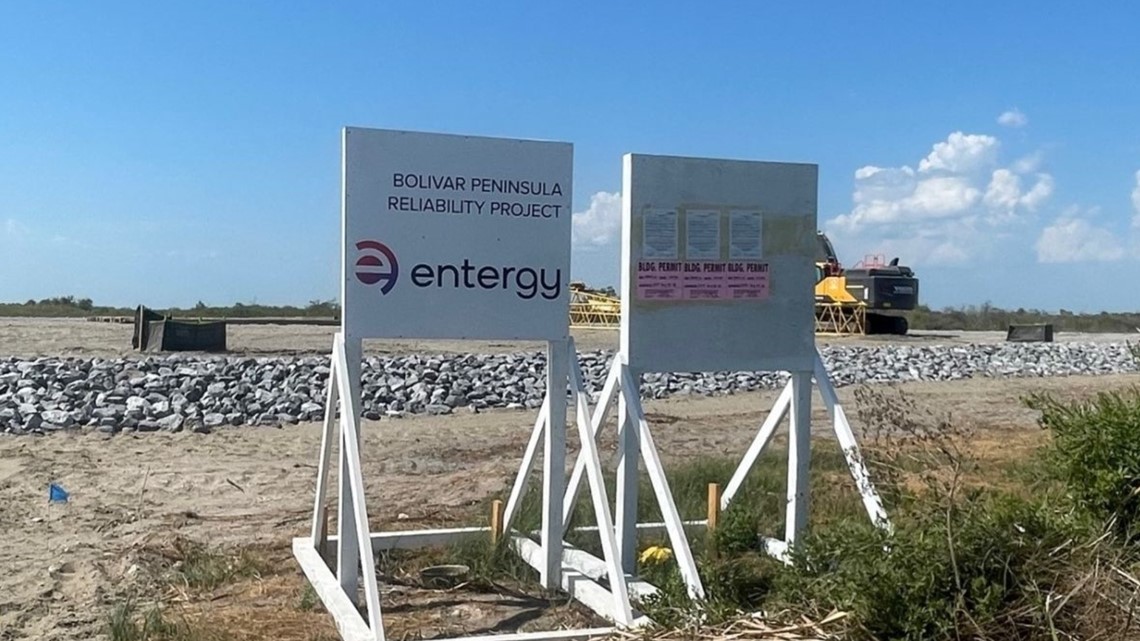 Construction begins on Bolivar Peninsula Reliability Project ...