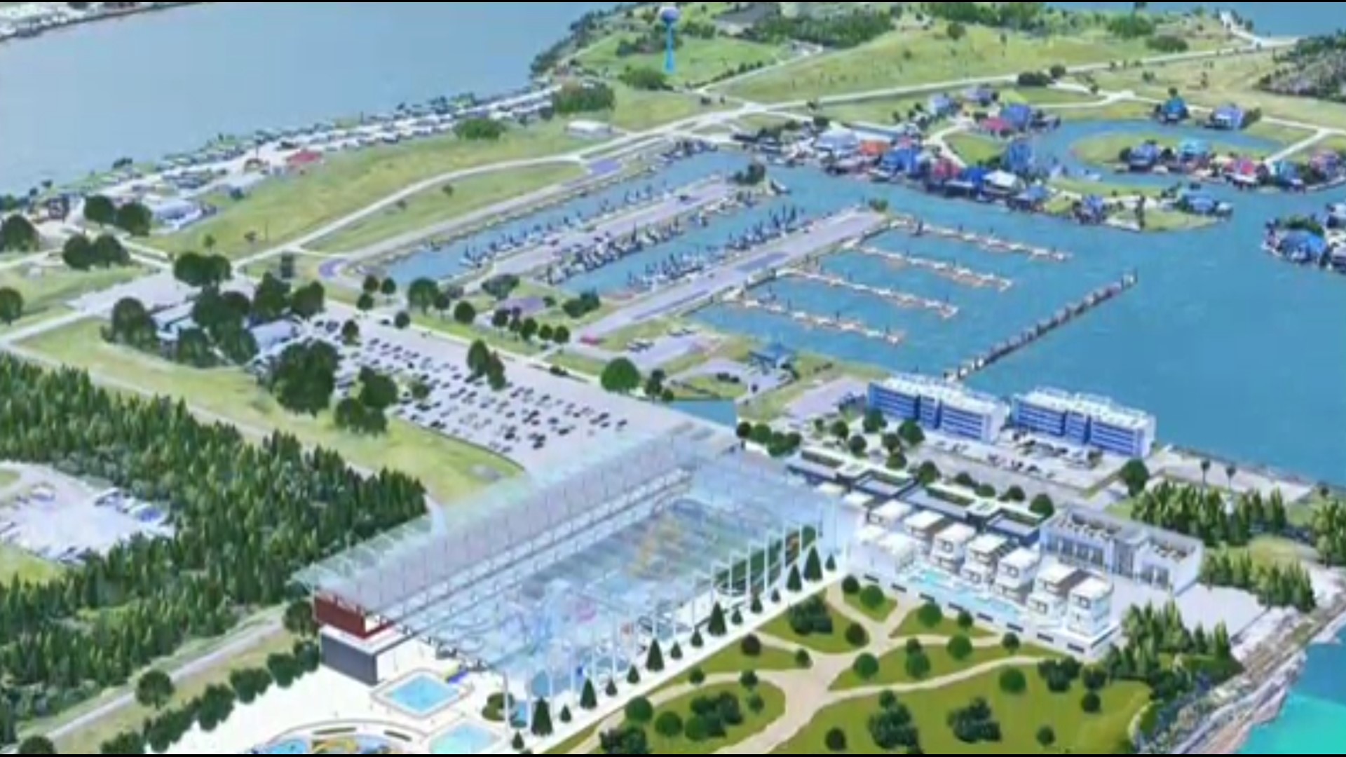 Developer shares proposed Pleasure Island water park plan | 12newsnow.com