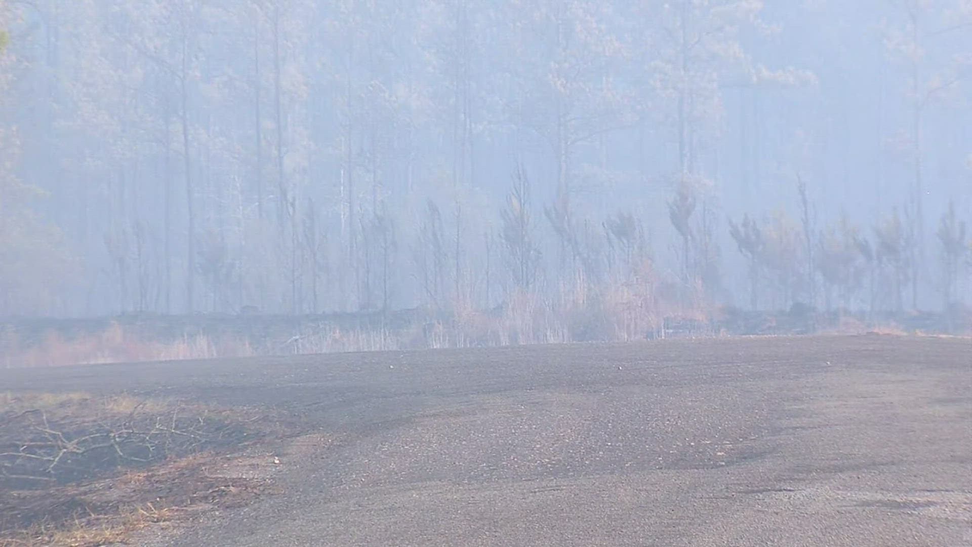 Shearwood Creek fire now estimated to be 2500 acres | 12newsnow.com