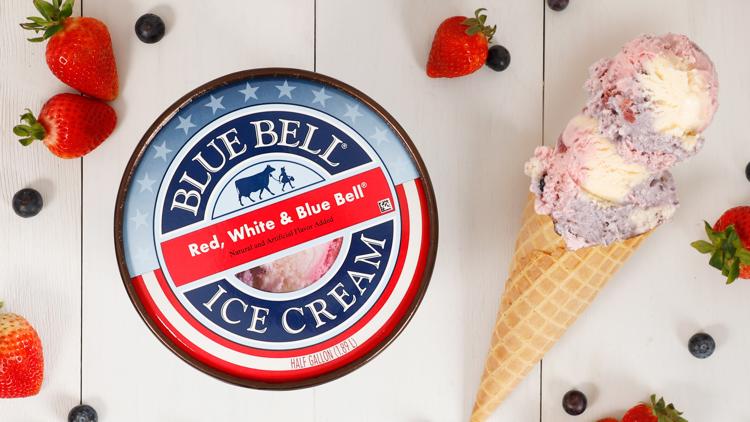 Red, White & Blue Bell ice cream makes its return for America’s 250th ...