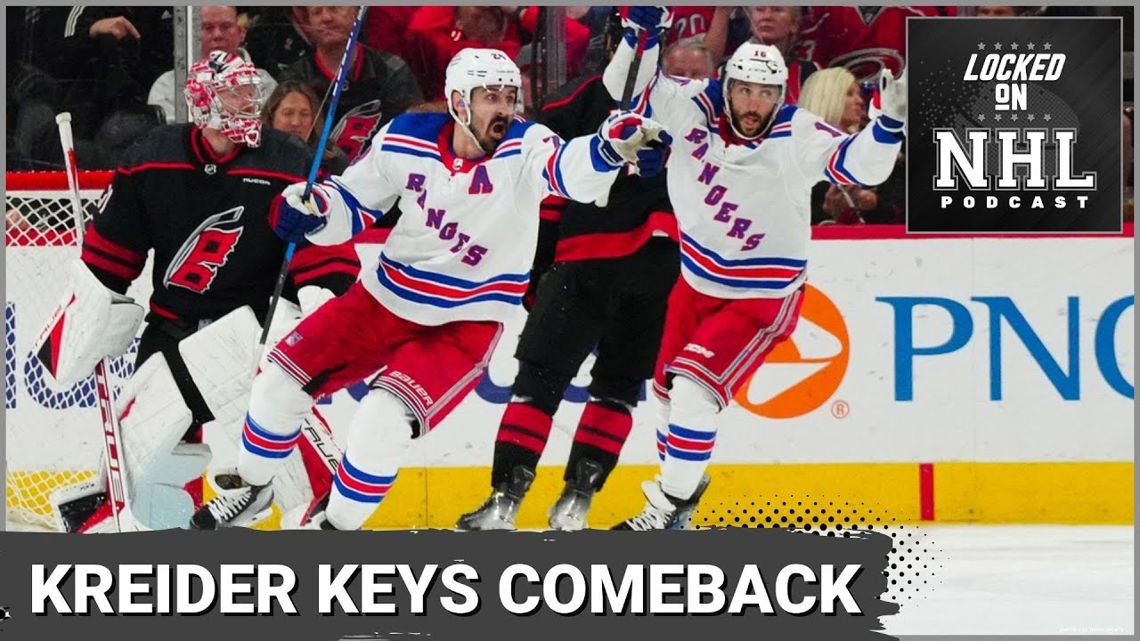 Rangers Advance On Chris Kreider Hat Trick, Critical Games Ahead ...