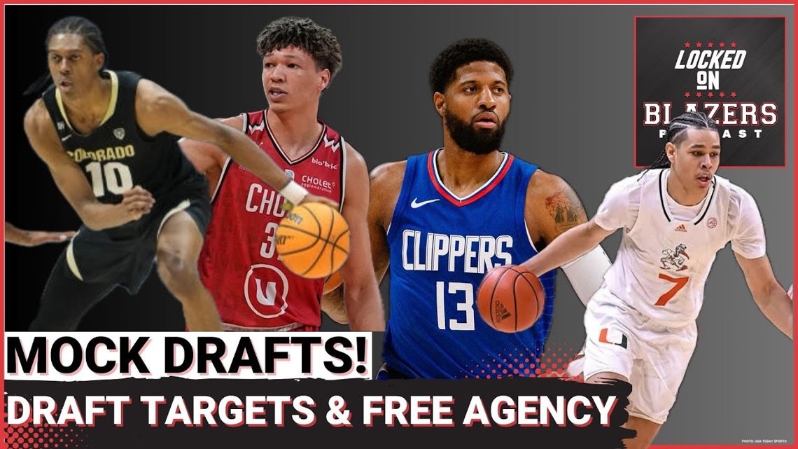 Portland Trail Blazers Mock Drafts: 1st and 2nd Round Targets + NBA ...