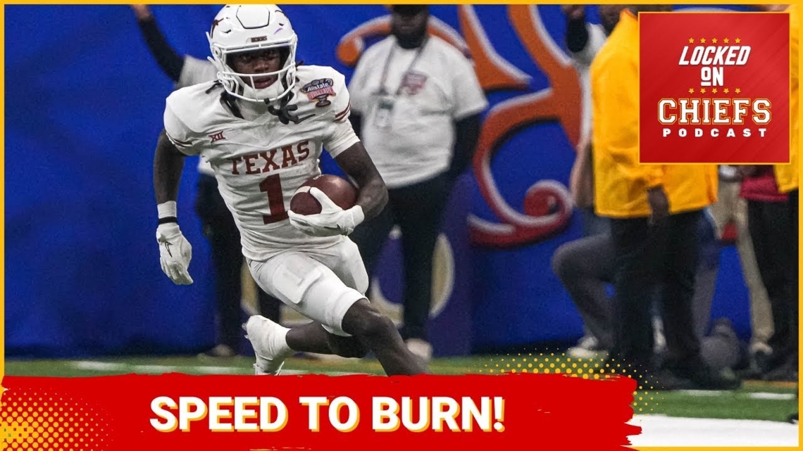 Chiefs TRADE Up to Draft Texas WR Xavier Worthy! | 12newsnow.com