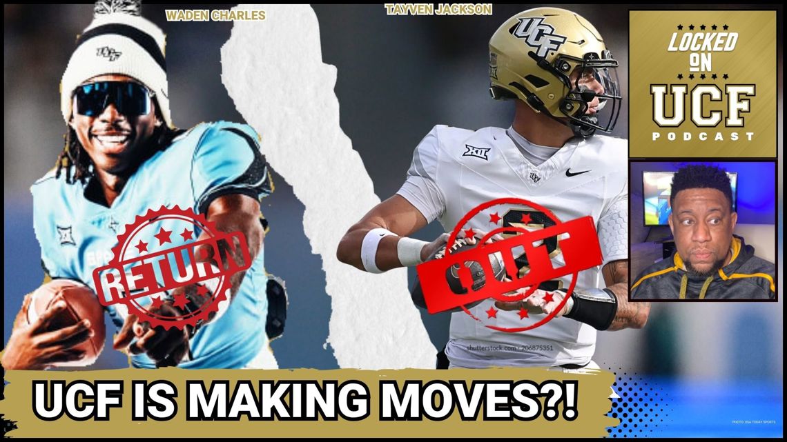 MASSIVE IMPACT: UCF Keeping Waden Charles LOCKED In as Tavin Jackson Exits I UCF Podcast ...