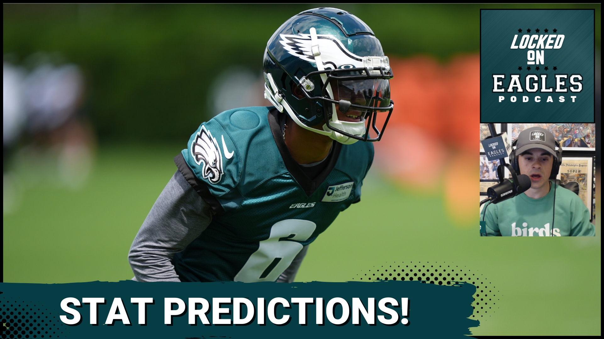 STAT PREDICTIONS: DeVonta Smith LEADING RECEIVER for the Philadelphia Eagles in 2025 ...